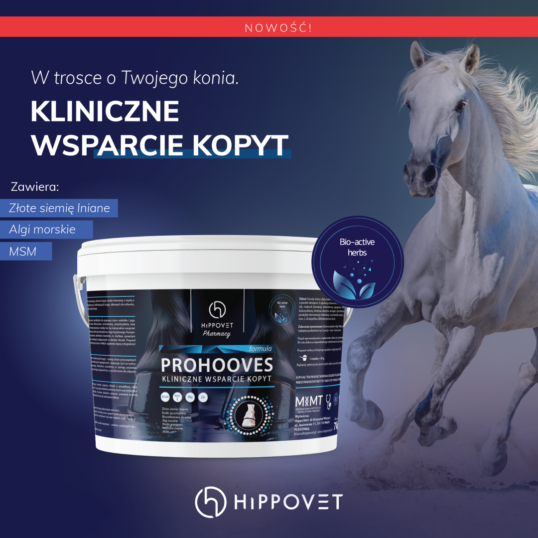 Dodatek na kopyta Hippovet Pharmacy "ProHooves Formula" 7kg Horse Tack